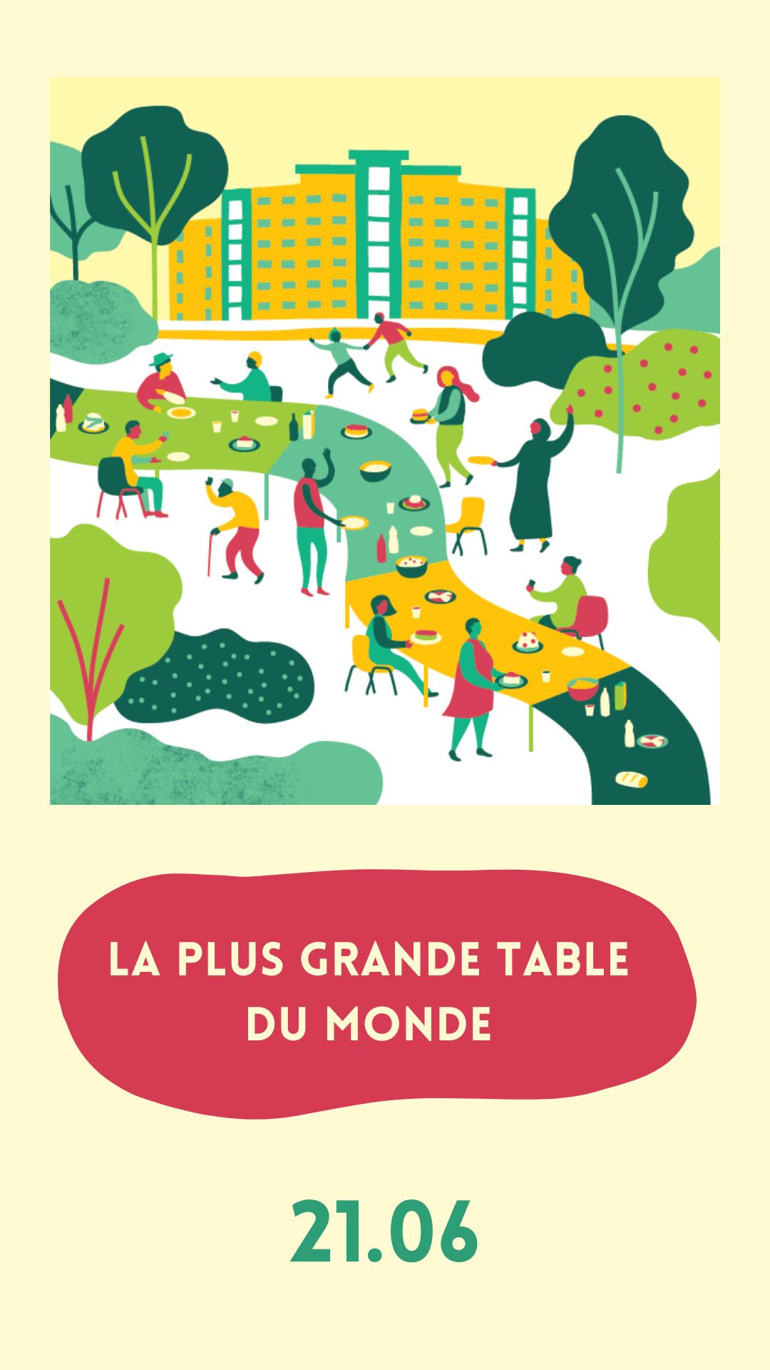 La plus grande table du monde ! | Le Logis-Floréal
